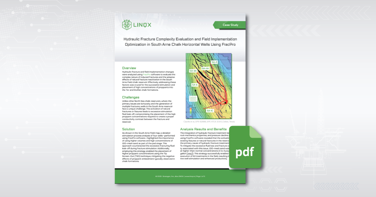 The Role of Fracture Design and Analysis in Modern Completions - LINQX
